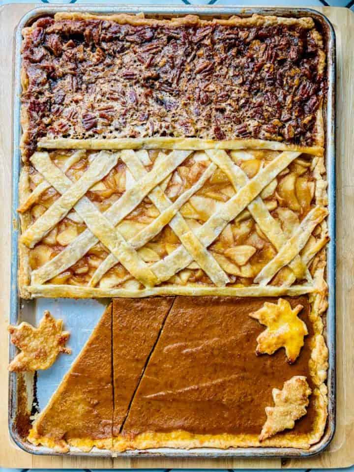 Triple Flavor Slab Pie - Betty Eatz